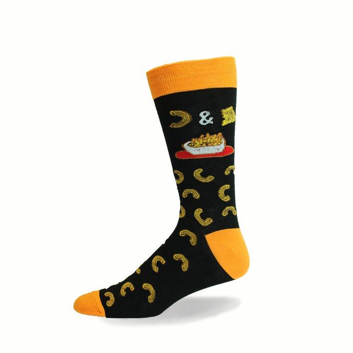 CRAZY TOES MAC&CHEESE SOCKS - Anthonys Fashion